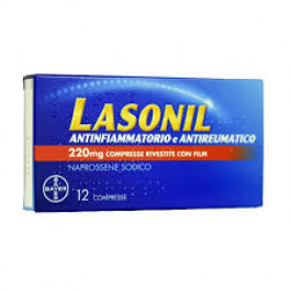 Lasonil Antinfiammatorio e Antireumatico 220mg (12 cpr)
