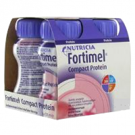 Nutricia Fortimel Compact Pro gusto frutti di bosco (4 flaconi da 125ml)