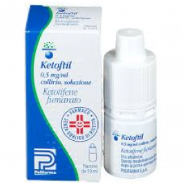 Ketoftil collirio occhi 0,5mg/ml (10 ml)
