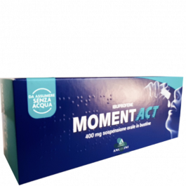 MomentAct 400mg da assumere senza acqua (8 bustine)