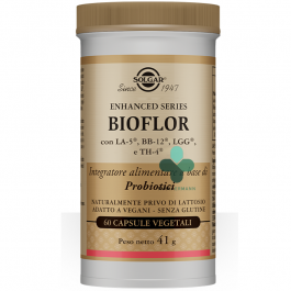 Solgar BioFlor probiotici (60 capsule vegetali)