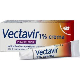 Vectavir 1% Crema herpes labiale (2 g)