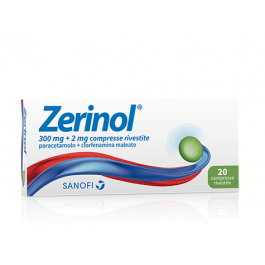 Zerinol 300+2mg (20 cpr rivestite)