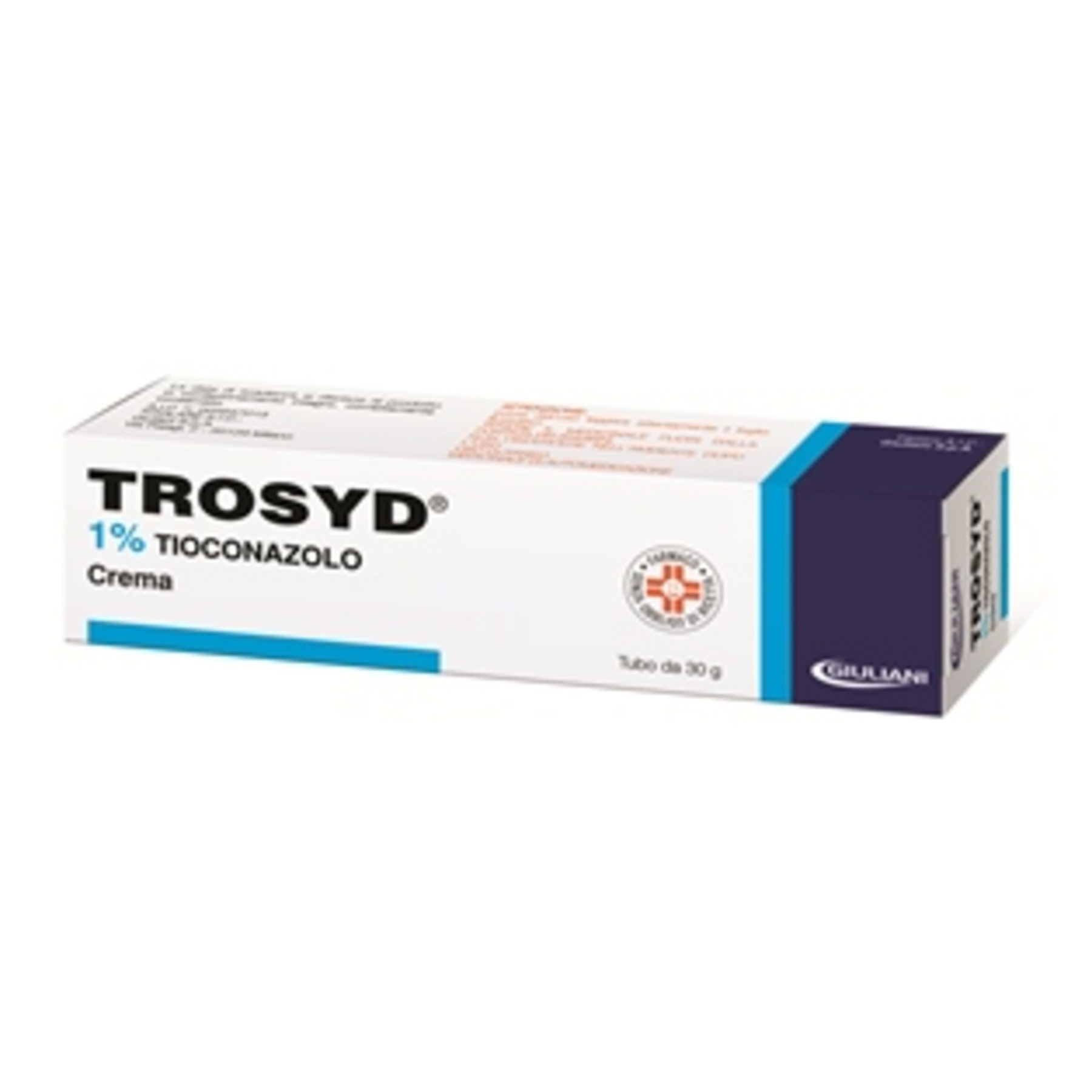 Trosyd*crema derm 30g 1% - Uso topico - Farmaci