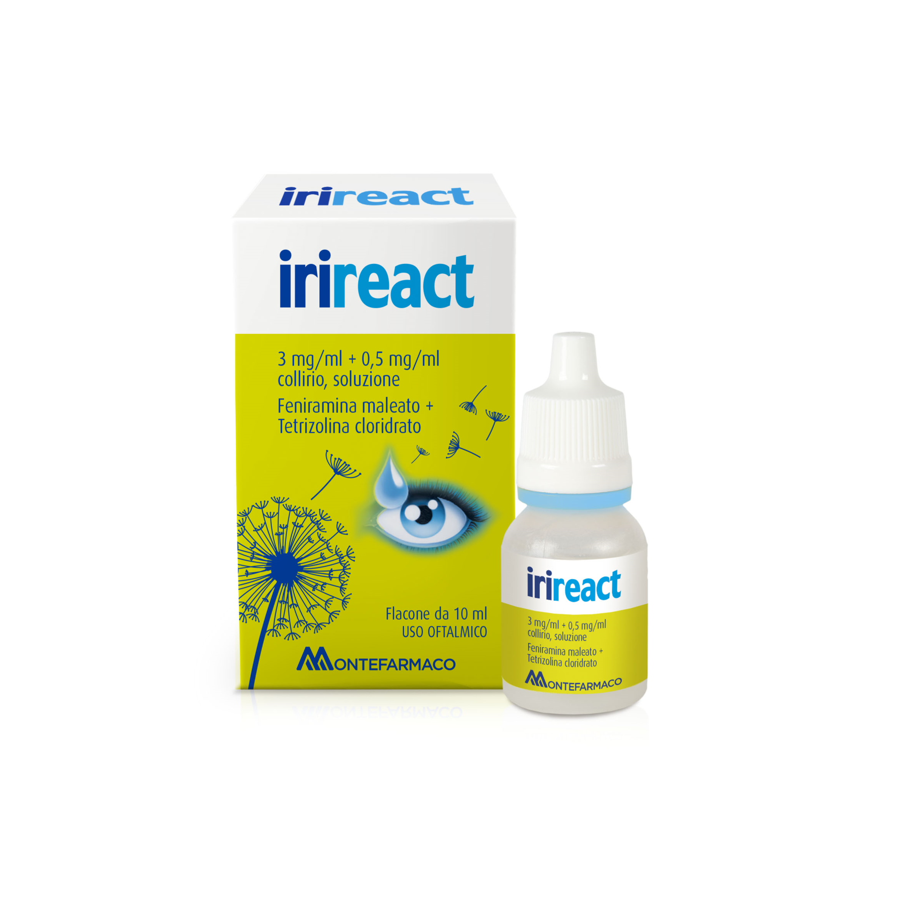 Irireact*coll 1fl 10ml - Preparati oftalminici - Occhi - Farmaci
