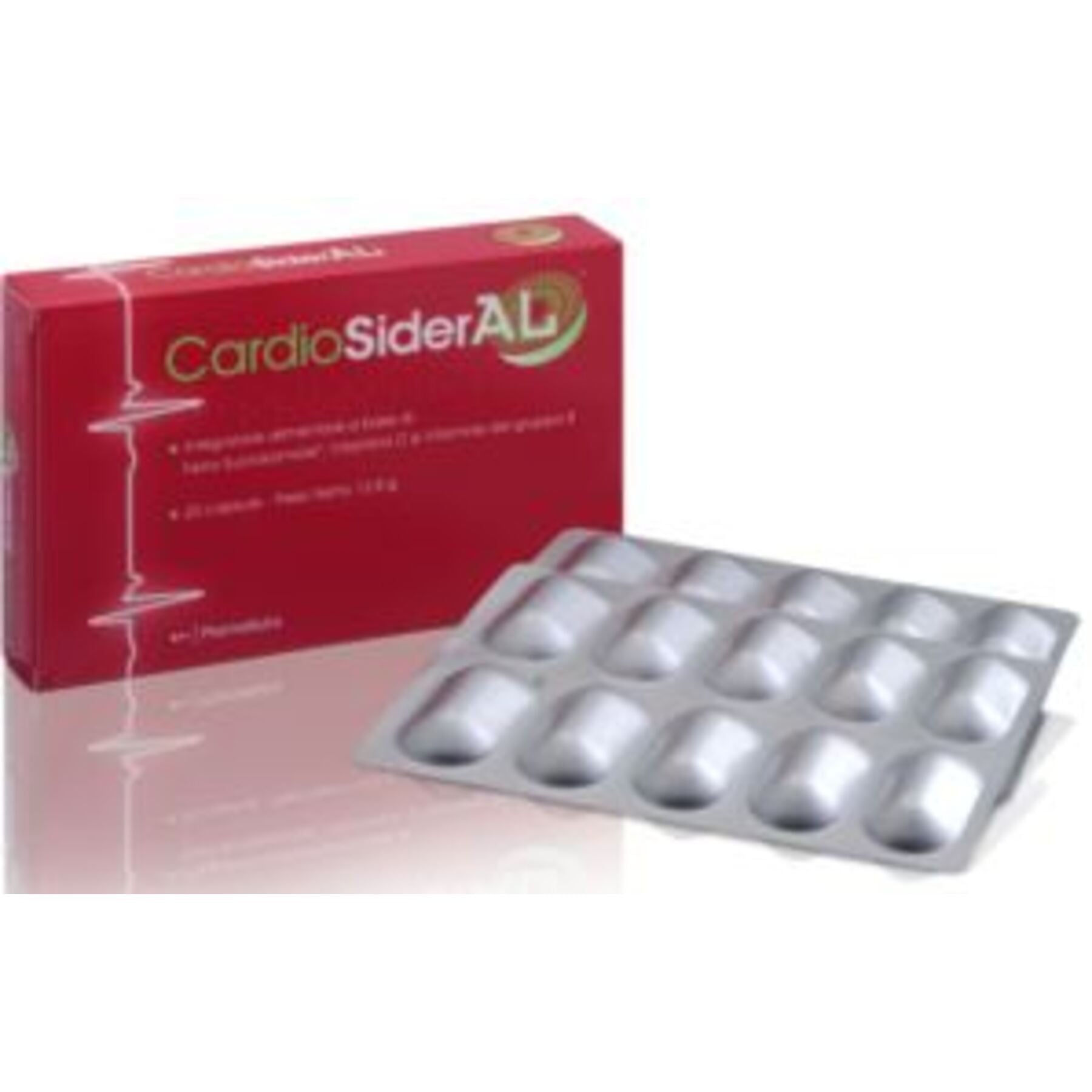 Cardiosideral 20 capsule - MINERALI/VITAMINE/AMINOACIDI/PROTEINE - GMP