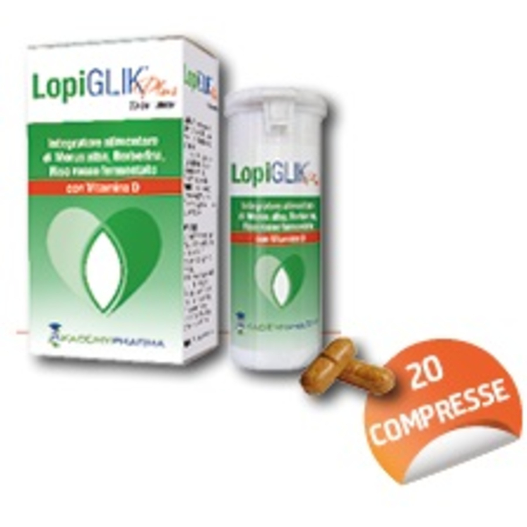 Lopiglik plus 20 compresse