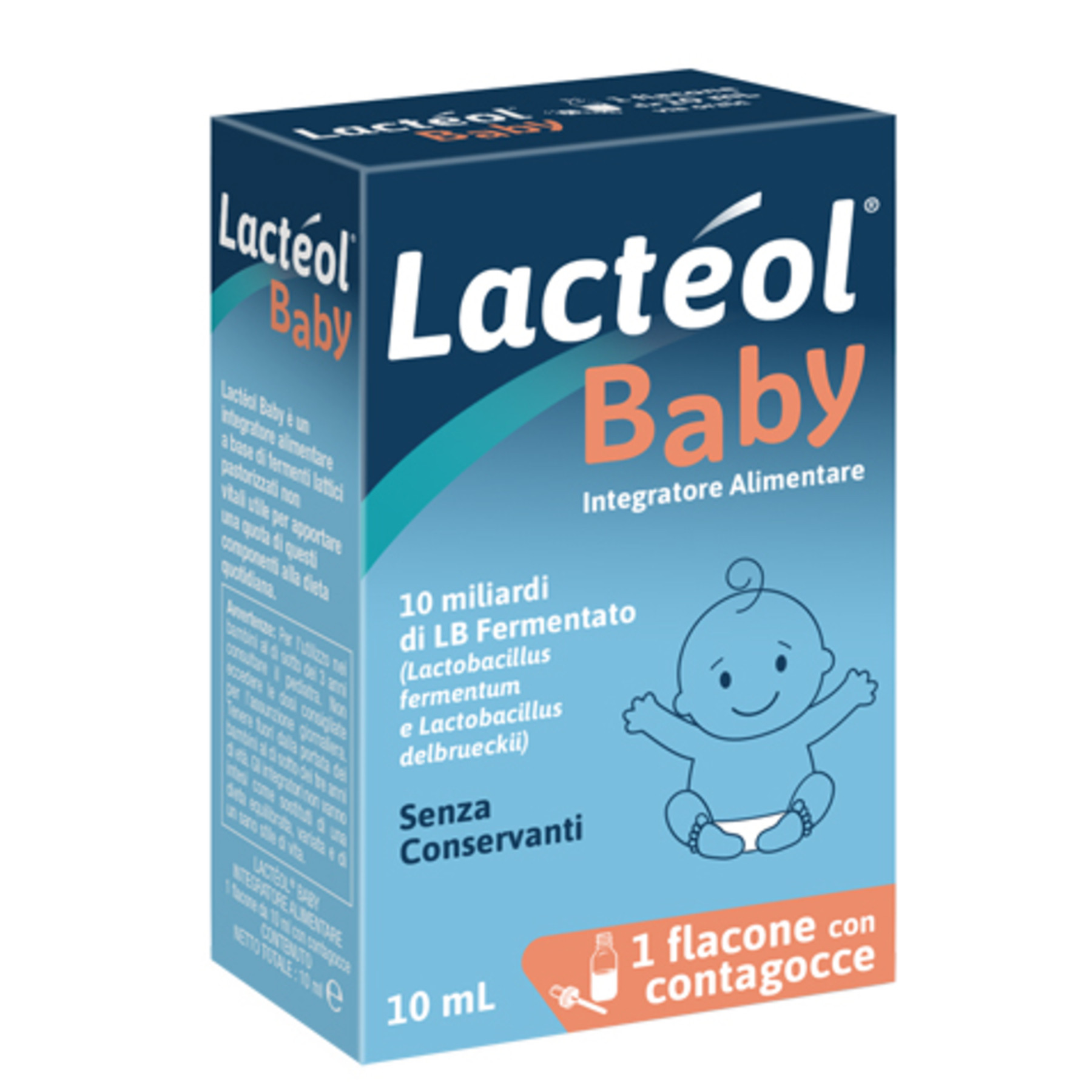 Lacteol baby flacone con contagocce 10 ml