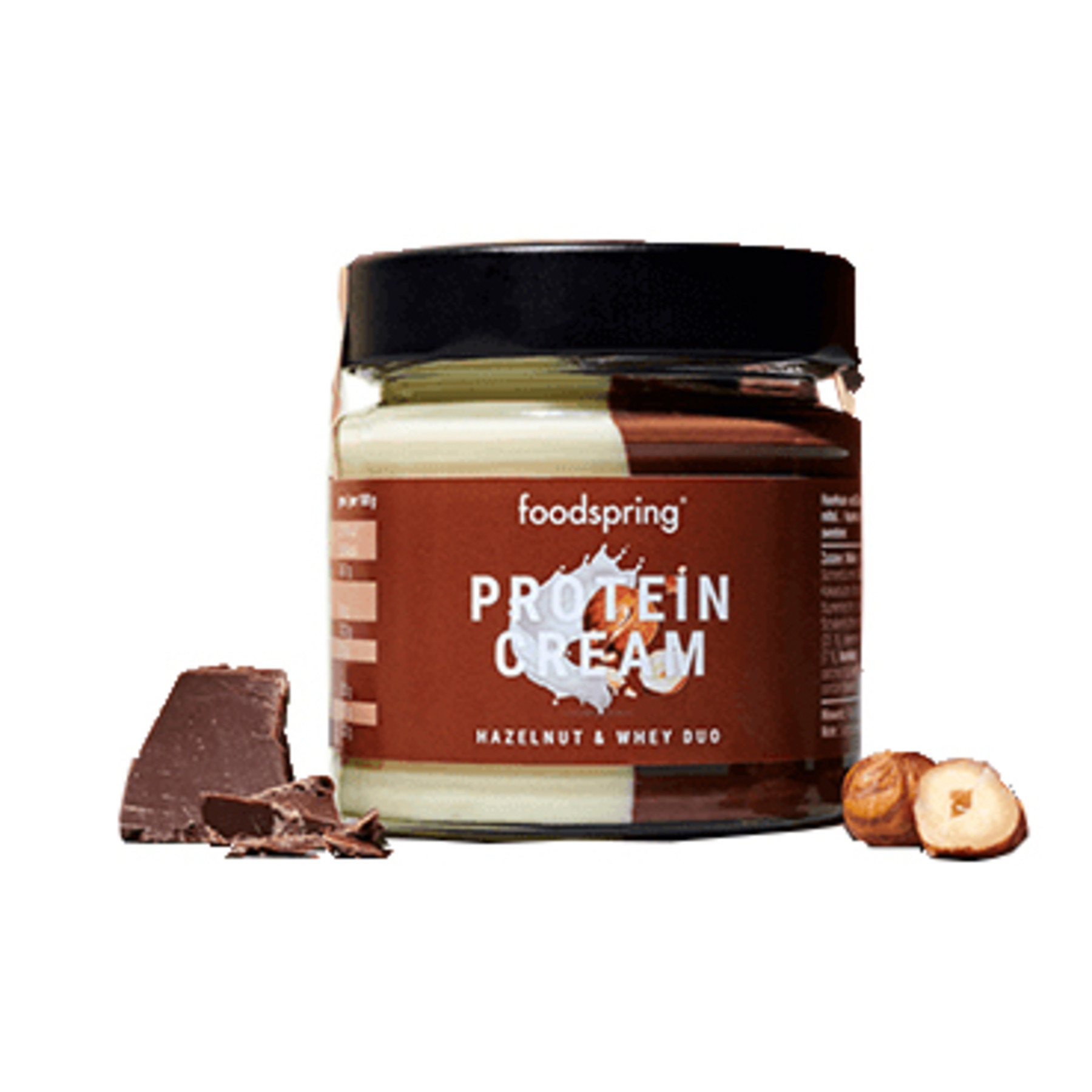 Foodspring Protein Cream Hazelnut e Whey Duo Crema proteica nocciola e ...