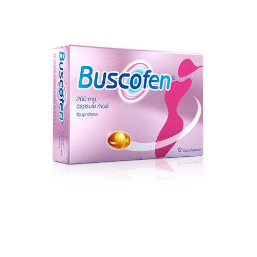 Buscofen 200mg ipubrofene (12 capsule molli)