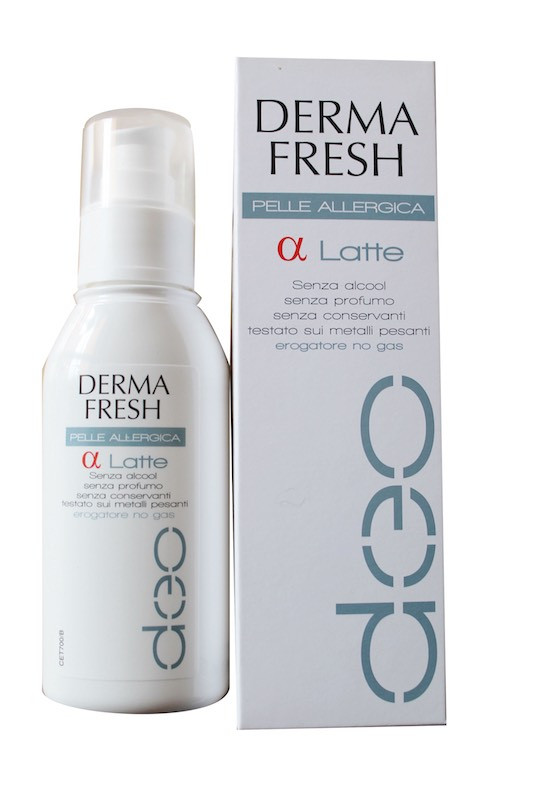 DERMAFRESH ALFA DEODORANTE LATTE PELLE ALLERGICA 100ml