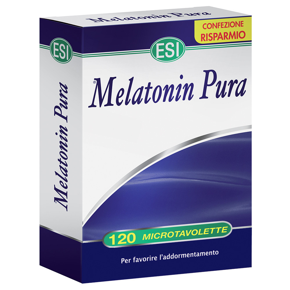 Esi Melatonin Pura disturbi del sonno (120 tavolette)