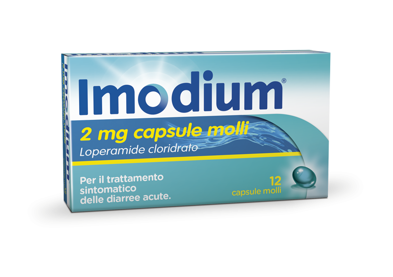 Imodium 2mg (12 capsule molli)