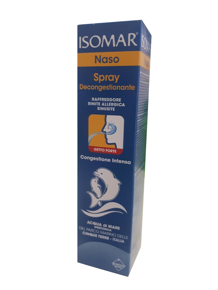 Isomar naso spray decongestionante per congestione intensa getto ...