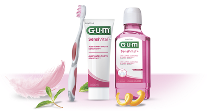Gum SensiVital + Collutorio nuova formula 0% alcool (300 ml)