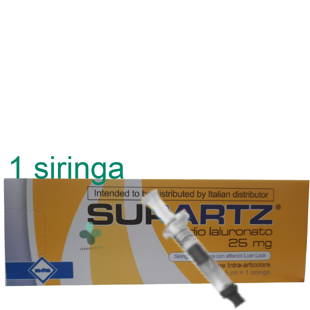 Supartz siringa iniezione intra articolare acido ialuronico 2,5mg (2 ...