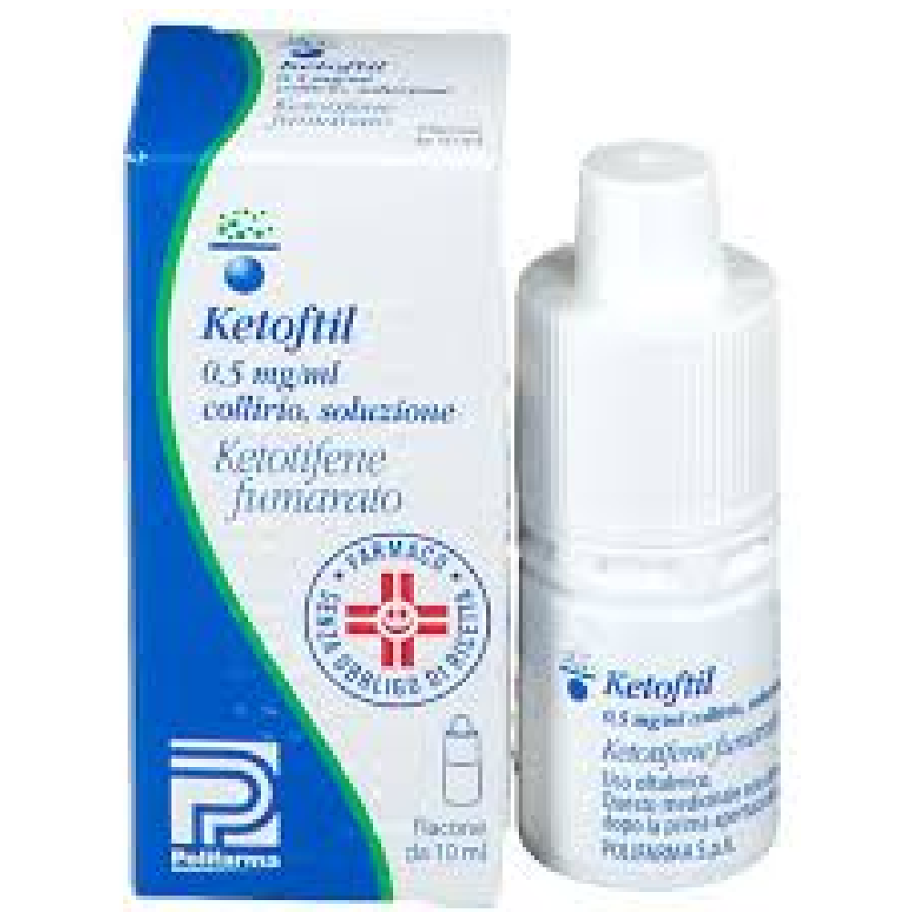 Ketoftil collirio occhi 0,5mg/ml (10 ml)