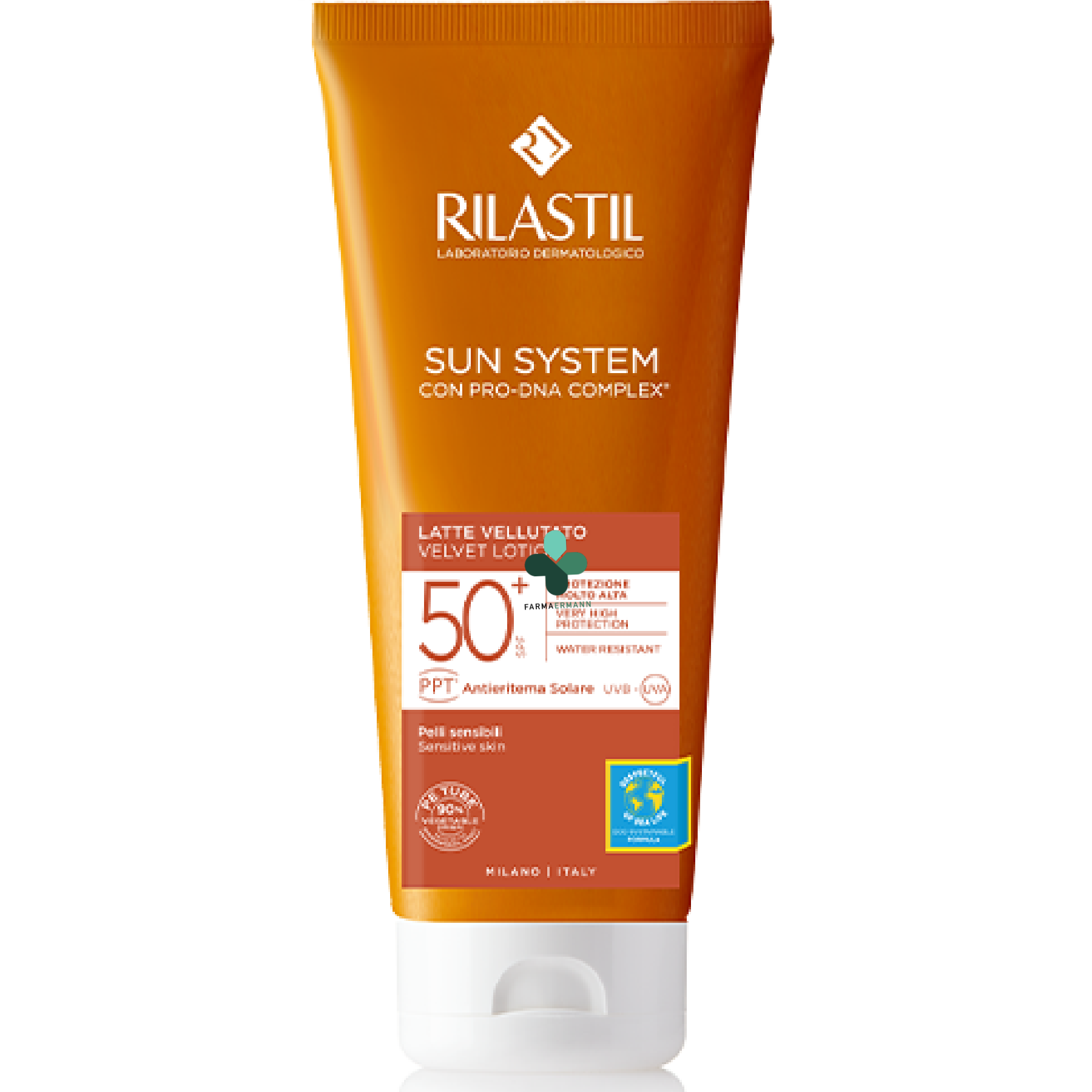 Rilastil Sun System Baby Latte solare vellutato spf50+ per bambini (200 ml)
