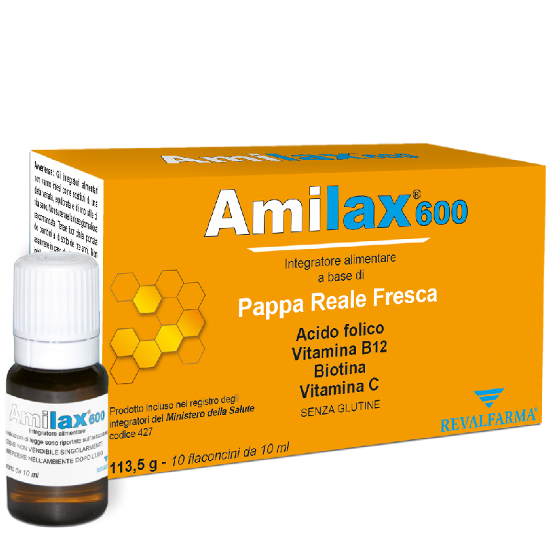 Amilax 600 10 flaconcini 10 ml