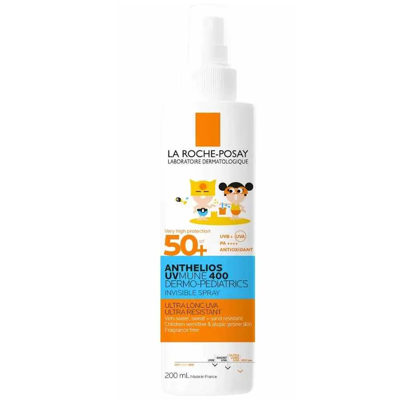 Anthelios UVmune 400 dermopediatrics spray solare invisibile bambini ...