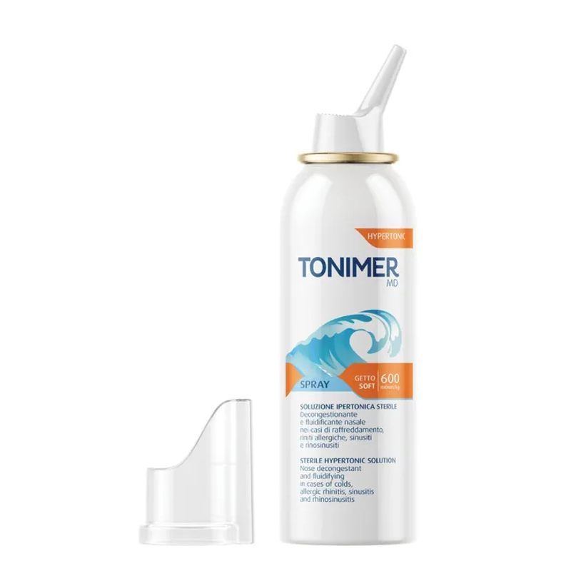 Tonimer MD hypertonic spray nasale 600 getto soft (100 ml)