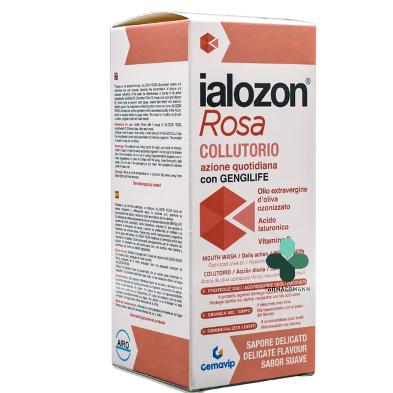 Ialozon rosa collutorio senza clorexidina (300 ml)