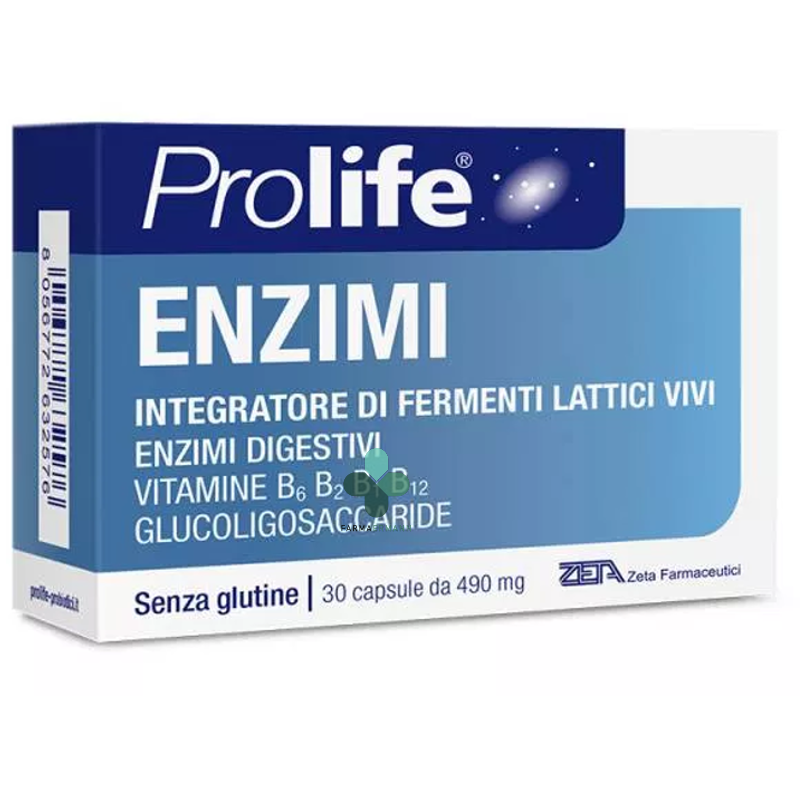 Prolife Enzimi digestivi + Fermenti lattici vivi (30 cps)