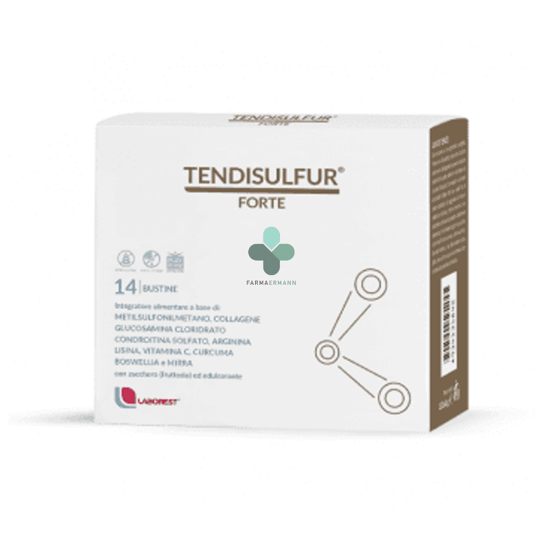 Tendisulfur Pro per il benessere dei tendini (14 bustine)