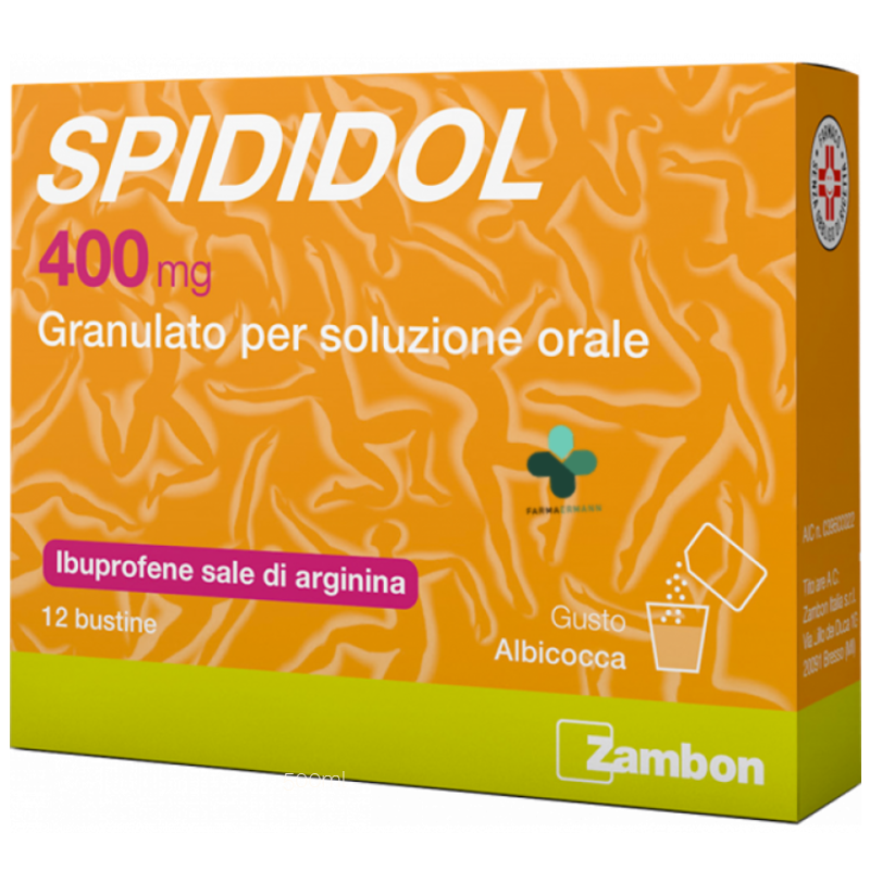 Spididol 400mg granulato per soluzione orale (12 bustine)