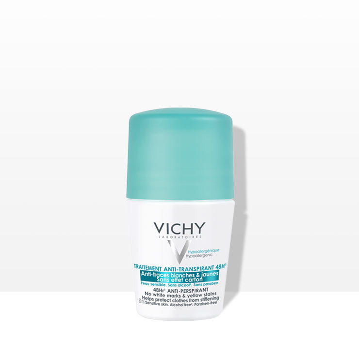 Vichy Deodorante regolatore antitraspirante 48h anti tracce roll on (50 ml)