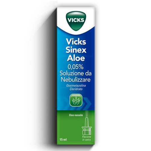 Vicks Sinex Aloe spray nasale 0,05% soluzione da nebulizzare (15 ml)